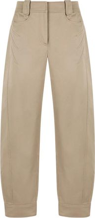 Alberta Ferretti Femme, Pantalons, Beige, Taille: 2XS Wide Pantalons