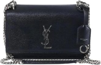 Saint Laurent Sac bandouli&egrave;re Sunset Pre-owned - Femme - Pre-owned - Noir - Taille: ONE Size