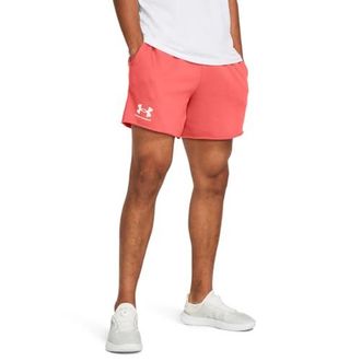 Under Armour Short Rival Terry 6 pouces pour homme, (811) Coho// Onyx Blanc, Taille XL