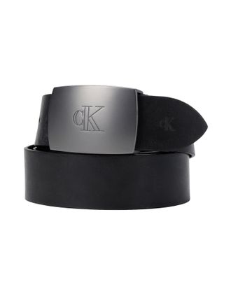 Calvin Klein ROUNDED MONO PLAQUE BELT