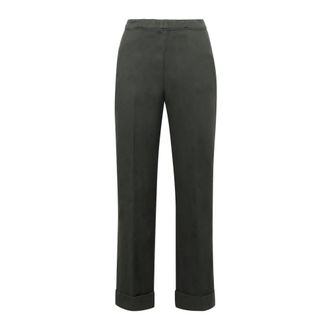 Aspesi Femme, Pantalons, Vert, Taille: 40 FR Pantalon droit