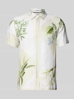 Guess Regular Fit Freizeithemd aus Viskose