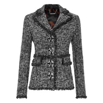 Philipp Plein Femme, Vestes, Noir, Taille: 36 FR Blazer