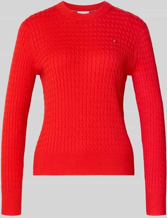 Tommy Hilfiger Regular Fit Pullover aus reiner Baumwolle