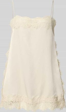 Vero Moda Relaxed Fit Top mit Spitzenbesatz Modell CHARM LACE SINGLET