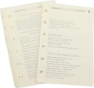 Louis Vuitton Pre-owned Day Planner Cover - Femme - Pre-owned - Brun - Taille: ONE Size