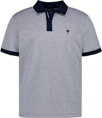 Joop Herren Polo-Shirt blau Baumwoll-Piqu&eacute;