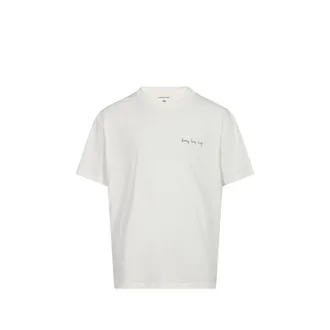 Thinking Mu Tee-shirt droit col rond imprim&eacute;