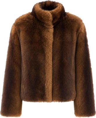 Yves Salomon Rollkragenpullover - Braun