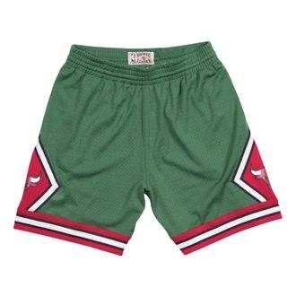 Mitchell & Ness Shorts Swingman Chicago Bulls 2008-09 - Homme - Sport - Vert - Taille: S