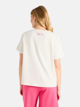 Lieblingsst&uuml;ck T-Shirt TuliaL mit verzierter Brusttasche, Rundhals, bestickt