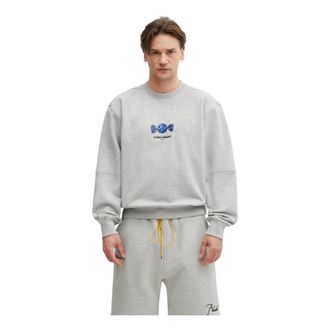 Ader Error Sweatshirt Mit Aufn&auml;her - - Sweatshirts & Hoodies - Herren - Grau - L