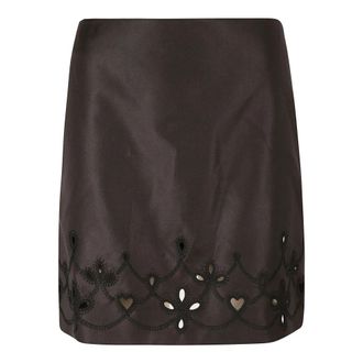 Chlo&eacute; Schwarzer Rock f&uuml;r Frauen - - Skirts - Damen - Schwarzk - XS