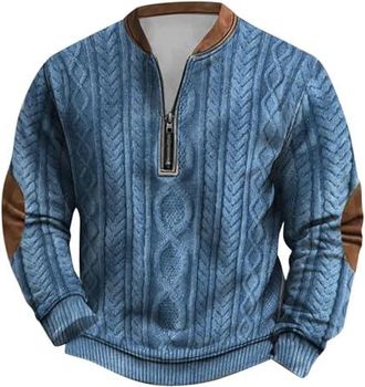 Generic Col Roul&eacute; Homme Bleu Marine Pulls Beaux Luxe Alpaga Islandais Sport Uni Leger du M Electrique Technique Design Universitaire Courtes Un Ann&eacute;e Oreille 