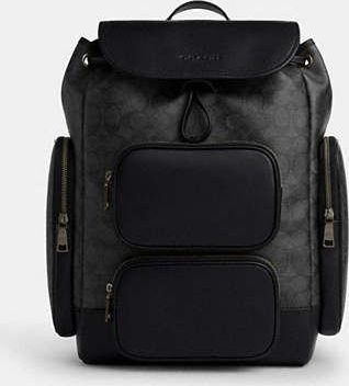 Coach Finn Rucksack Aus Signature-Canvas