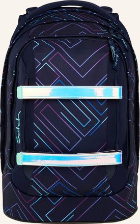 Satch Schulrucksack Pack blau