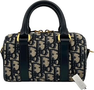 Dior Hobo Bags - Dior Groove 17 Nano Bag Oblique Jacquard 2024 / un - Gr. unisize - in Beige - f&uuml;r Damen