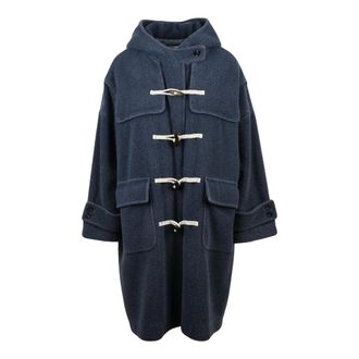 Circolo 1901 Montgomery Coat - - Coats - Damen - Blau - S/M