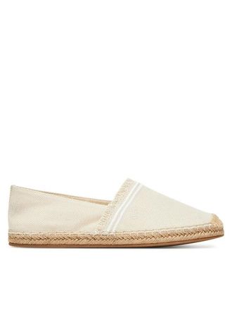 Tommy Hilfiger Espadrilles Fringe Canvas Closed Espadrille FW0FW08881 Beige