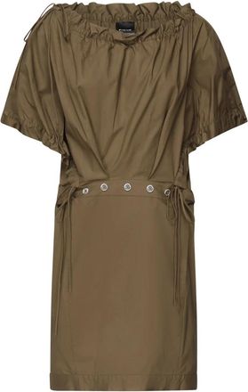 Pinko Pinko, Femme, Robes, Vert, Taille: 40 FR Robe en Popeline pour Prime Time