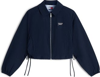 Tommy Jeans Jacke Seersucker Drawstring Hem Relaxed Coach
