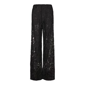 Federica Tosi Wide Hosen - - Trousers - Damen - Schwarzk - M