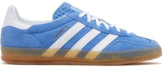 adidas Adidas HQ8717 Gazelle Indoor W Sneaker Female Blue Fusion/FTWR White/Gold met. EU 40