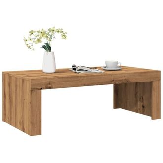 vidaXL vidaXL Couchtisch Artisan-Eiche 102x50x35 cm Holzwerkstoff
