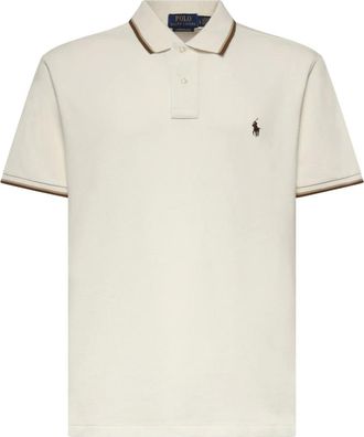 Polo Ralph Lauren Homme, Tops, Blanc, Taille: 2XL Polo Chemises
