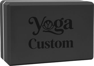 Gogo Personalisierter Yoga Block 23 x 15 x 7,5 cm EVA-Schaum Yoga Klotz f&uuml;r Pilates Meditation
