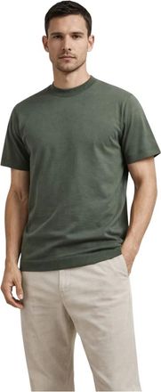 Daniele Fiesoli Homme, Tops, Vert, Taille: 2XL T-shirt &agrave; col rond