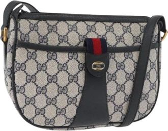 Gucci Sac bandouli&egrave;re vintage GG Canvas Pre-owned - Femme - Pre-owned - Multicolore - Taille: ONE Size