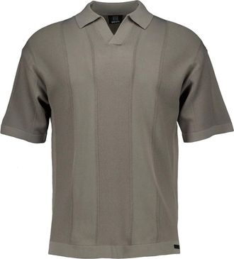 Genti Homme, Tops, Vert, Taille: L Polo No Buttons SS