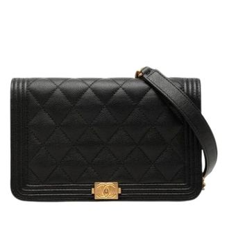 Chanel Sac bandouli&egrave;re Boy Pre-owned - Femme - Pre-owned - Noir - Taille: ONE Size