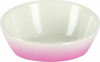 Spirella Bali Farbverlauf Seifenschale, Rose/Wei&szlig;