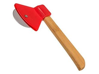 Out of the Blue Roulette Pizza 71/3237 Hache 18 cm Bambou et Inox