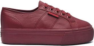 Superga 2790-nappaleaw, Baskets pour femme, bordeaux, 40 EU