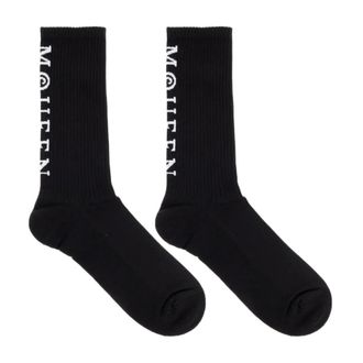 Alexander McQueen Schwarze Socken mit Verzierung - - Underwear - Herren - Schwarzk - M