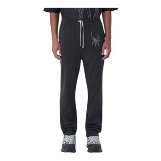 Moncler Hosen mit elastischem Bund und Kordelzug - - Trousers - Herren - Grau - M