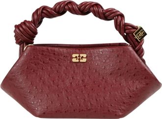 Ganni Mini Bou Bag - - Bags - Damen - Rot - ONE SIZE