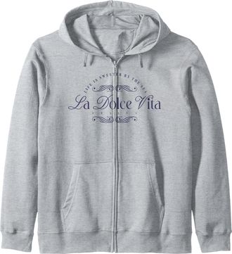 Trendy Apparel Life is Sweeter by The Sea Dolce Vita Italia Kapuzenjacke