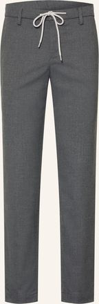 Alberto Chino Jump Im Jogging-Stil Slim Fit grau