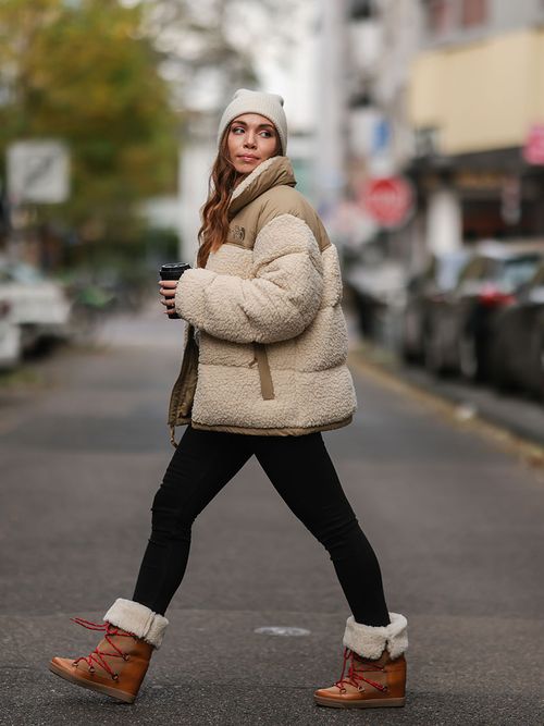 Teddy Jacke Das Modell von The North Face ist ein Must Stylight