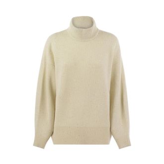 Brunello Cucinelli Rollkragenpullover - - Knitwear - Herren - Beige - XS
