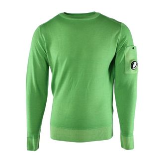 C.P. Company Rundhals-Strickware - - Knitwear - Herren - Gr&uuml;n - M