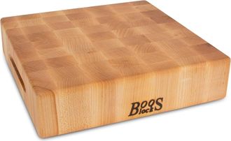 John BOOS Stirnholz Schneidebrett Block 12 x 12 x 3 maple