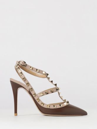 Valentino Garavani Escarpin Femme couleur Caf&eacute;