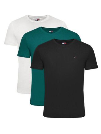 Tommy Jeans T-Shirt-Set DM0DM21579 Bunt Slim Fit