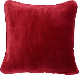 Gözze Premium Cashmere-Feeling Kissenbezüge, 500 g/m², 50 x 50 cm - Rot