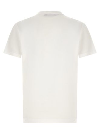 Dolce & Gabbana Logo-Embroidered Breast Pocket T-shirt - White